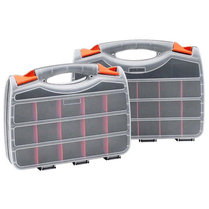 Double Sided Organizer Box - Ideal for Small Parts Storage
