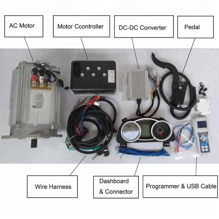 Vw Beetle Bug Ev Conversion Kit 48v 72v 96v 10kw Fusca Convert Electric 4147