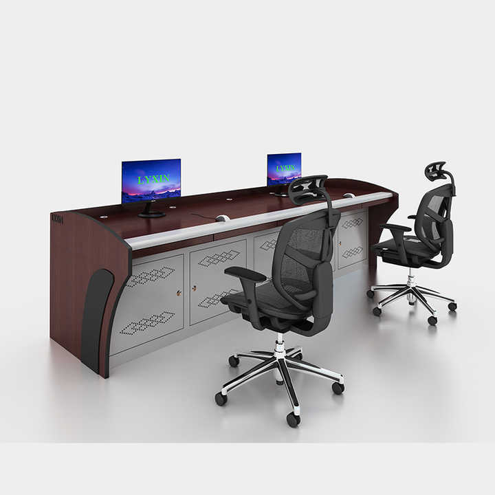 Modern Steel Lysin Dual-Position Command Center Console Operating ...