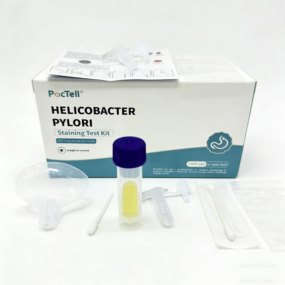 OEM Customizable H.pylori Saliva Test Stain Solution CE ISO FSC Room ...