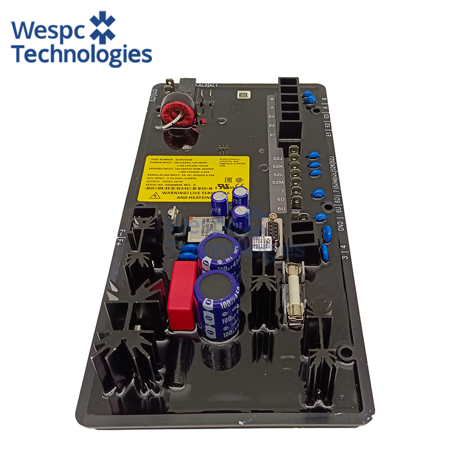 Original DVR2000E Digital Avr Voltage Regulator Stabilizer Board ...