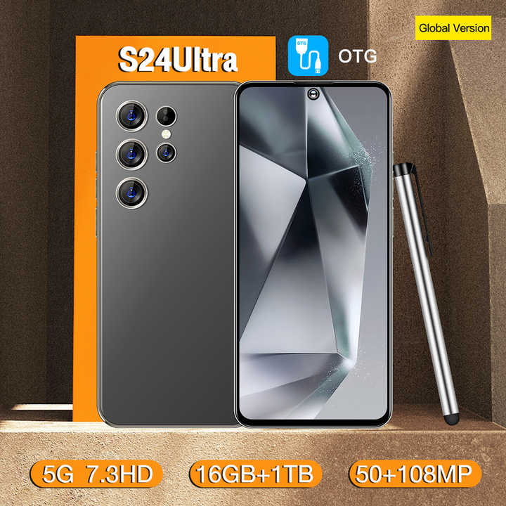 Phones S24 Ultra Smartphones for S24 Ultra 16GB+1TB 5G Dual SIM Cellphone Mobile Phone Original ...