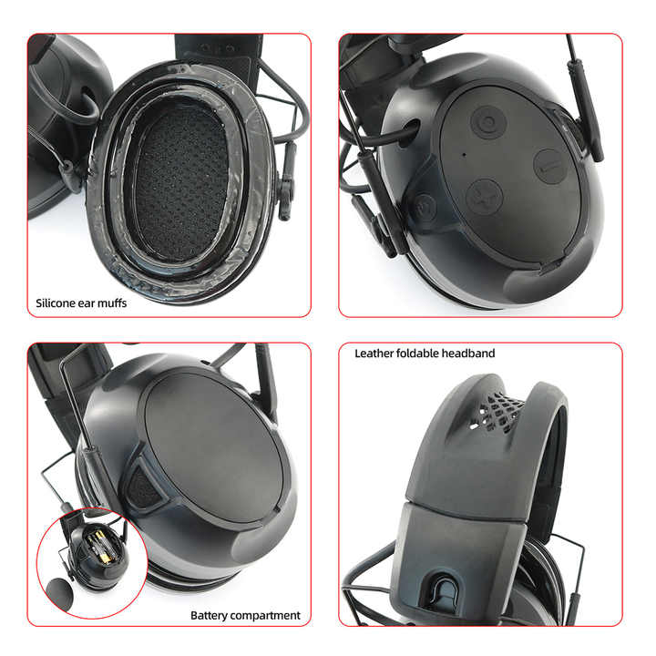 TS TAC-SKY Tactical Noise-Canceling Pickup Electronic Ear Protection ...