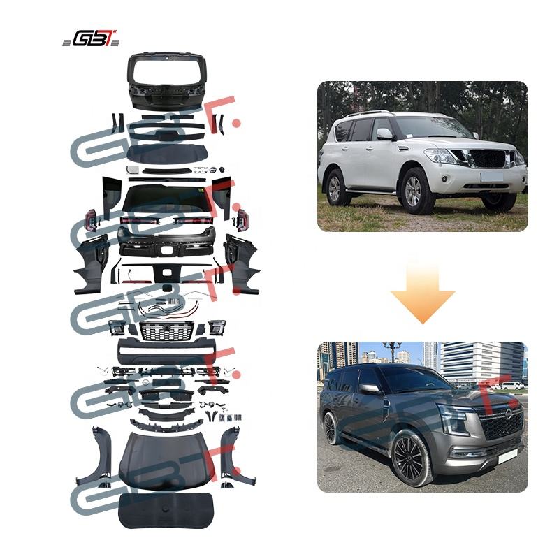 GBT 2026 Patrol Y62 to Y63 Bodykit Bumper Light Fenders Upgrade ...