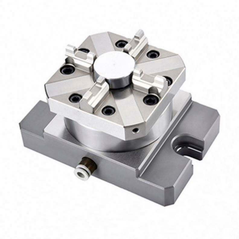 REALMAX Fixture Cnc Okuma Lathe Pneumatic Fixture 4 Jaw Chuck Precision ...
