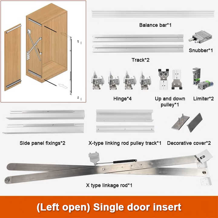 Concepta Pivot Sliding Doors System for Wooden Doors