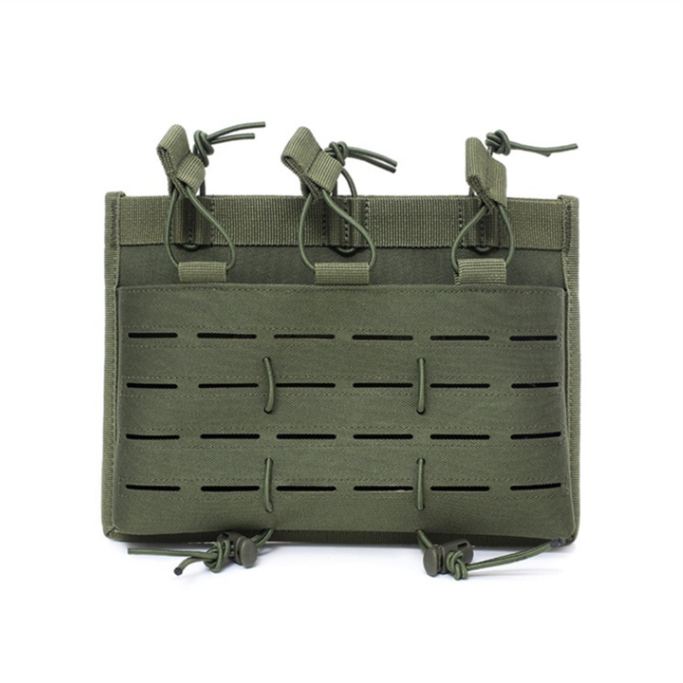 Triple Mag Holder Laser Cut Nylon Modular Magazine Pouch Attachment for ...