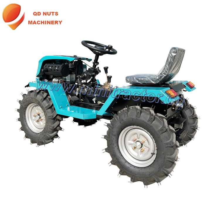 High Quality Mini 4x4 Farm Tractors - 18HP Wheel Tiller