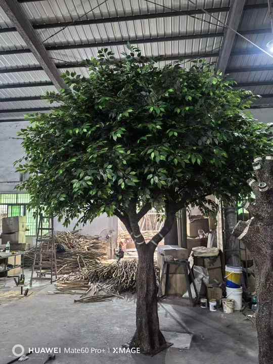3m 4m 5m Landscape Artificial Plants Home Decor Artificial Big Banyan ...