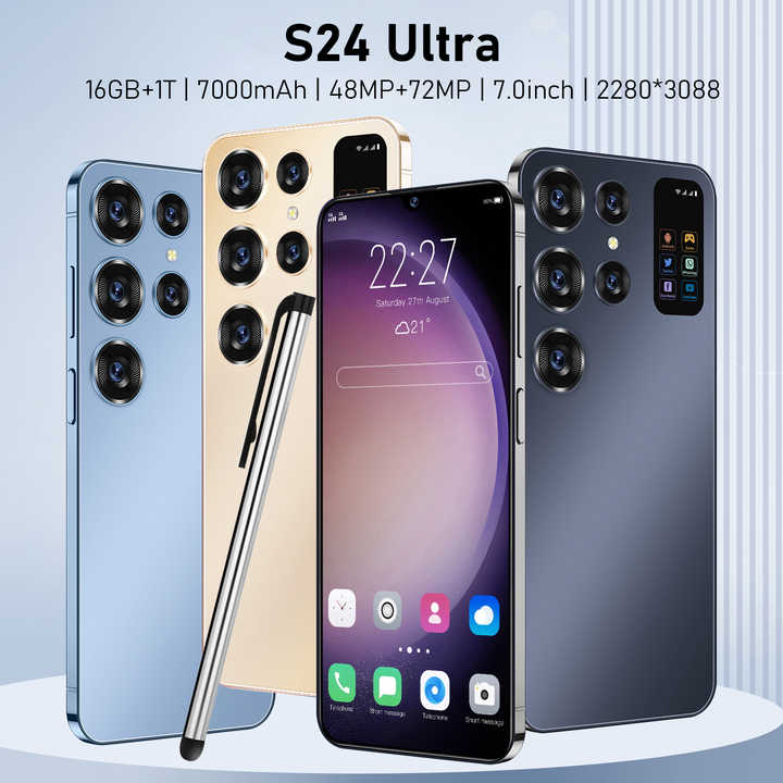 Cellphone S24 Ultra 16GB+1TB - Unlocked Dual Card 5G Phone