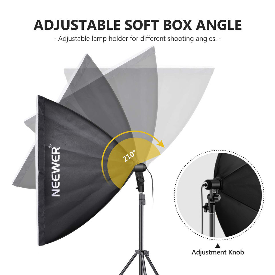 Neewer 700W Professional Photography 24x24 Inches/60x60 Centimeters ...