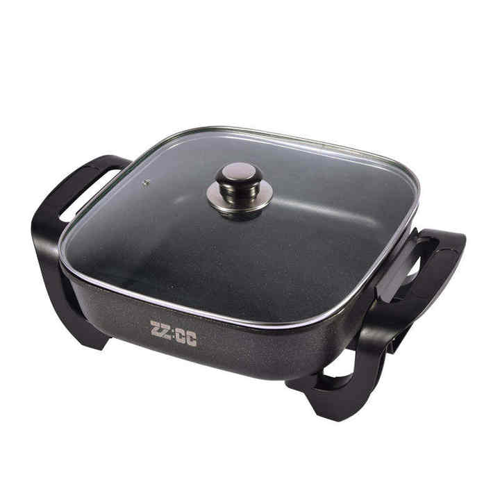 Multi Function Cooker Adjustable Electric Hot Pot Temperature Control ...