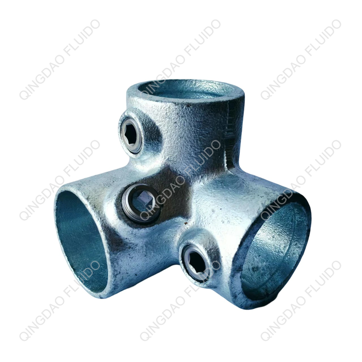 Customized Cast Iron Sleeve Joint Guard Rail Clamp Pipe Fittings for ...