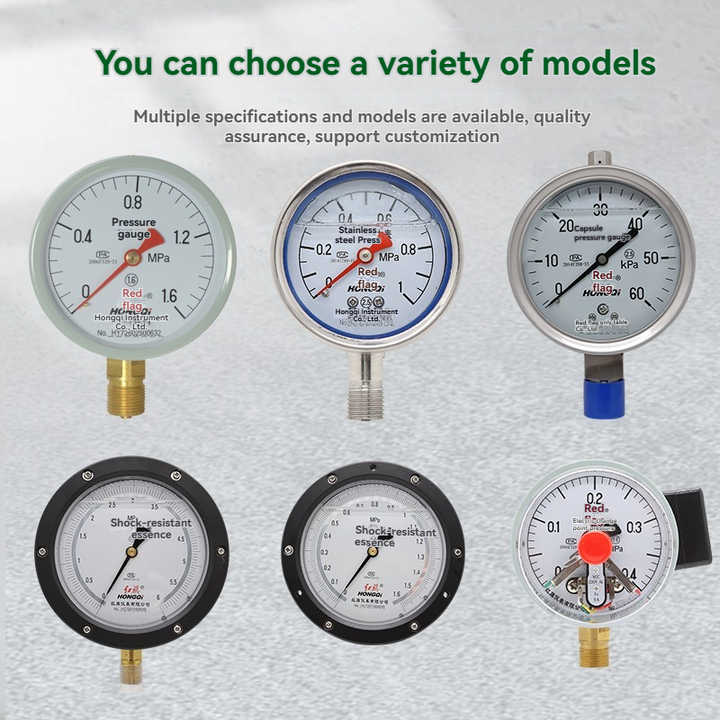 Quick Installation Sanitary Diaphragm Pressure Gauge YTP100BF/MC Stainless Steel Clamp with 50.5 ...