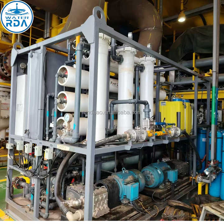 RDA Salt Water Purifier Machine 99.2% Desalination Rate 6OTPD 40TPD ...