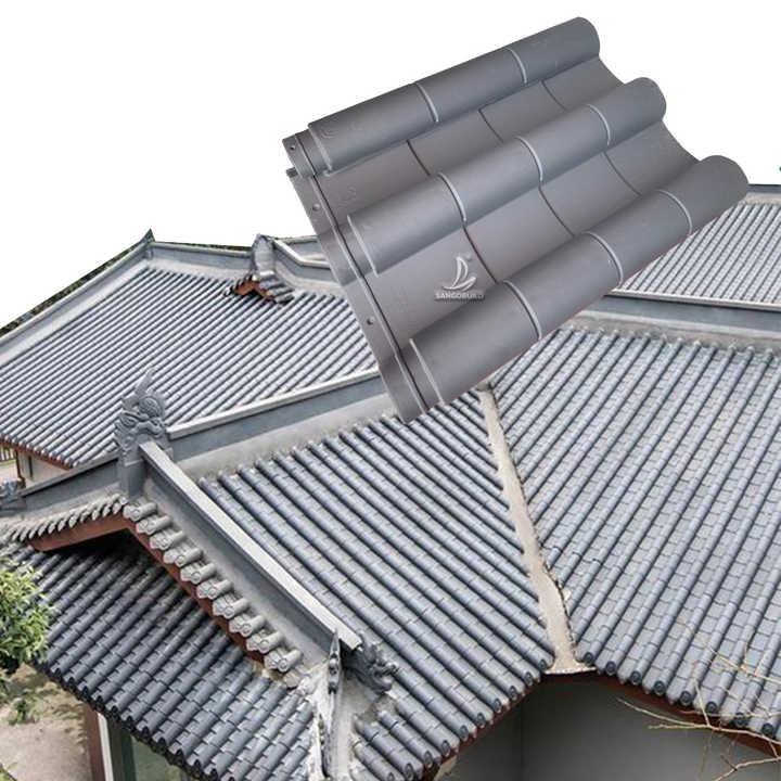Traditional House Roofing - Durable Chinese Style Tiles