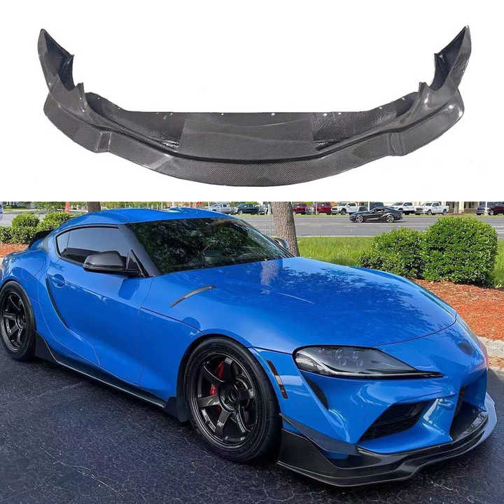 Carbon Fiber MB Style Front Bumper Lip for GR Supra A90 A91 MKV Front ...