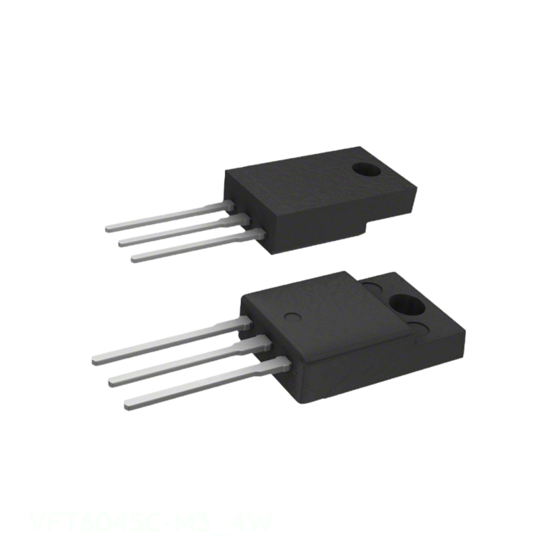 TO-220-3 Full Pack Isolated Tab VFT6045C-M3/4W Diode Arrays Components ...