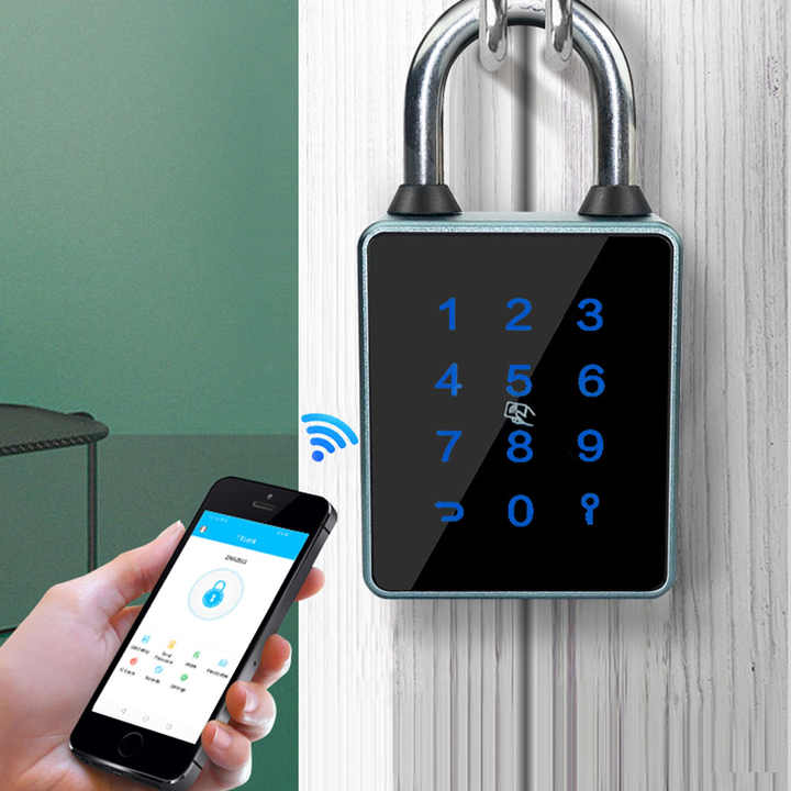 Waterproof TTLOCK Tuya Keypad NFC Bluetooth Padlock Smart Smart Lock ...