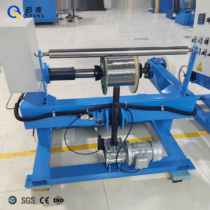 QIPANG 630mm Industrial Wire Aluminium & Copper Rewinder Machine for ...