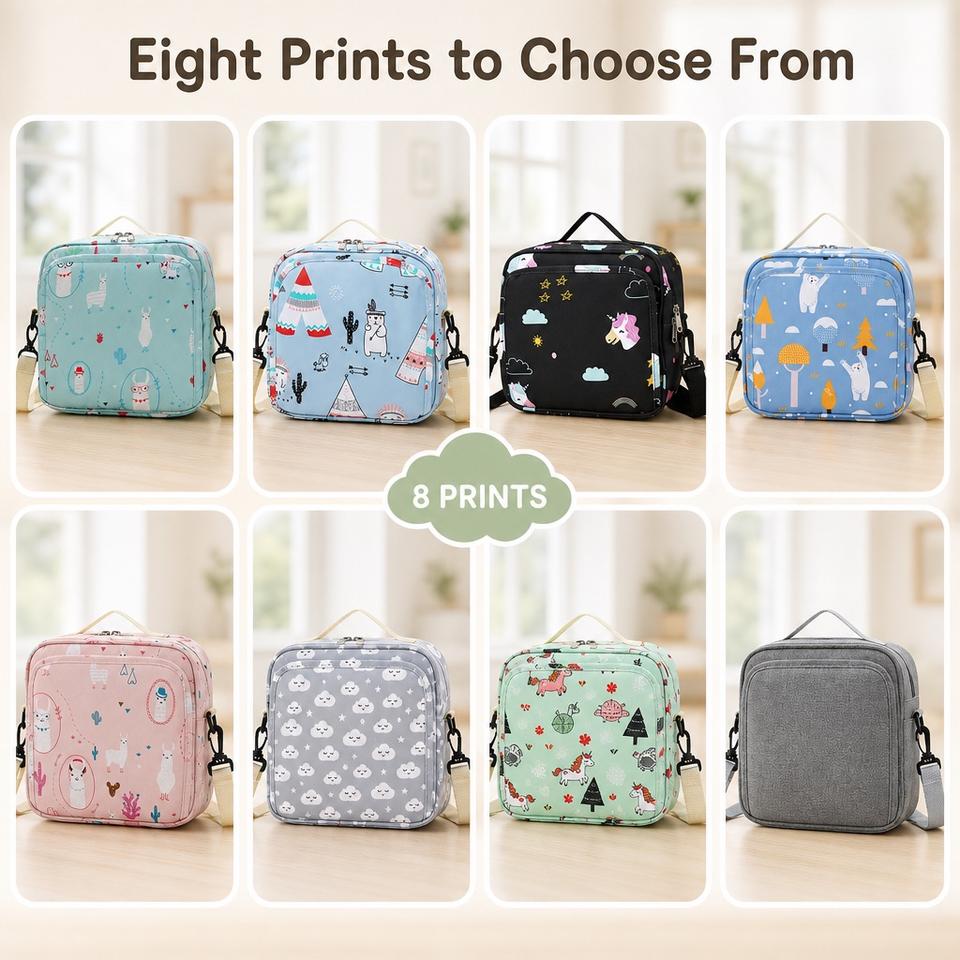 CUSTOM OEM ODM PRIVATE LABEL DIAPER BAG NYLON WATER RESISTANT PRINTED ...