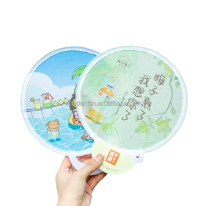 Nylon Pop Up Fans - Customizable for Summer Promotions