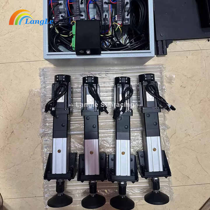 4DOF Motion Racing Simulator with Aluminum Cockpit & VR Compatibility