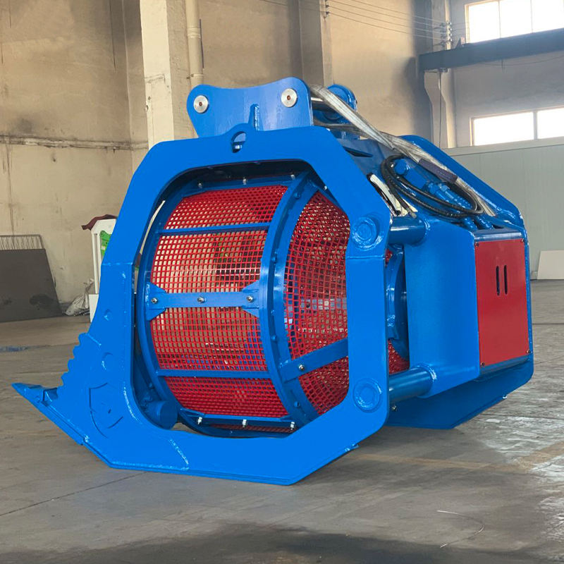 RSBM Excavator Rotor Bucket Screening Rotary Bucket for Mini Excavator ...