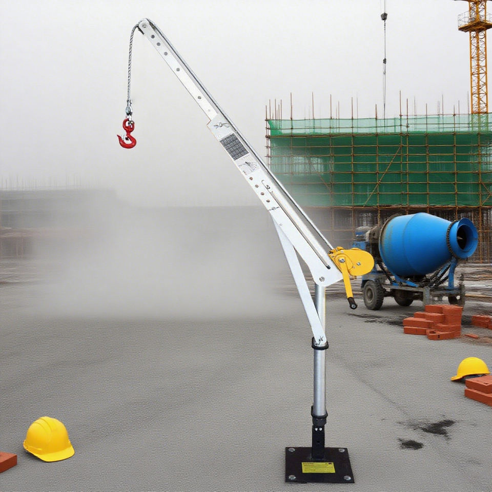 CE Certified Mini Hoist Davit Crane 360 Swivel UTE Crane for Pickup ...
