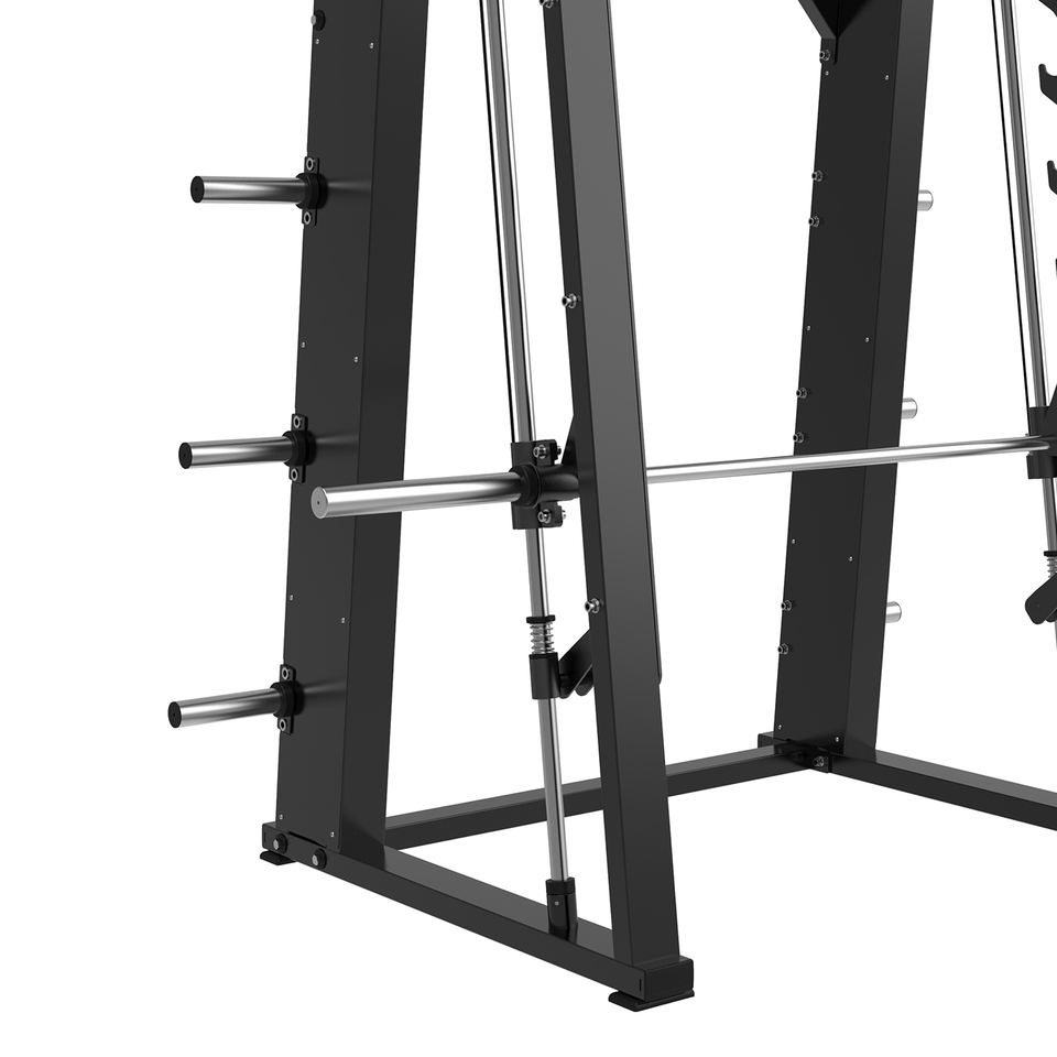 Commercial Smith Machine - Heavy Duty Cable Gym Equipment with Weight ...