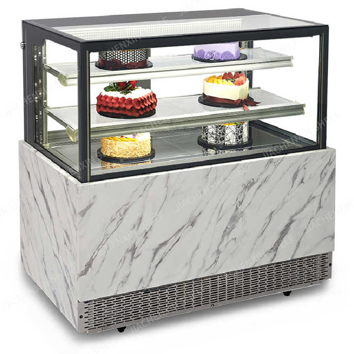 Cake Showcase Fridge Bakery Pastry Cake Stand up Display Refrigerator ...