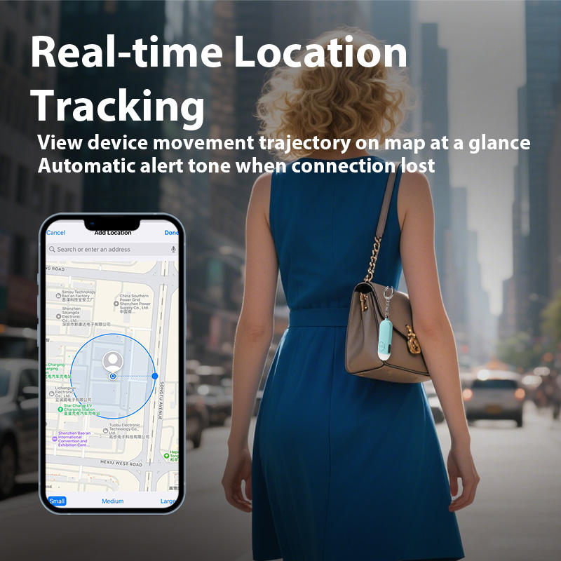 Personal Security Alarm Tracker Locator Tag Child Elderly GPS Smart Key ...