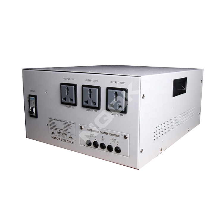 10kva Servo Voltage Stabilizer 10kv Type 1 Phase AVR Copper Relay ...