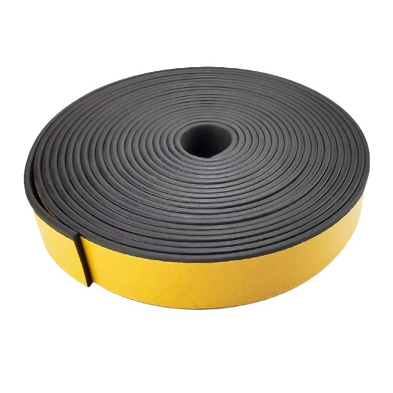 Compact Wear-Resistant EPDM Rubber Self-Adhesive Strip with Cutting ...