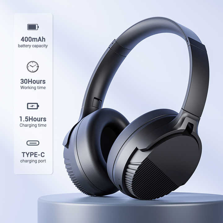 ROHS Bluetooth Over Ear Noise Cancelling Headphones - Wireless, HiFi ...