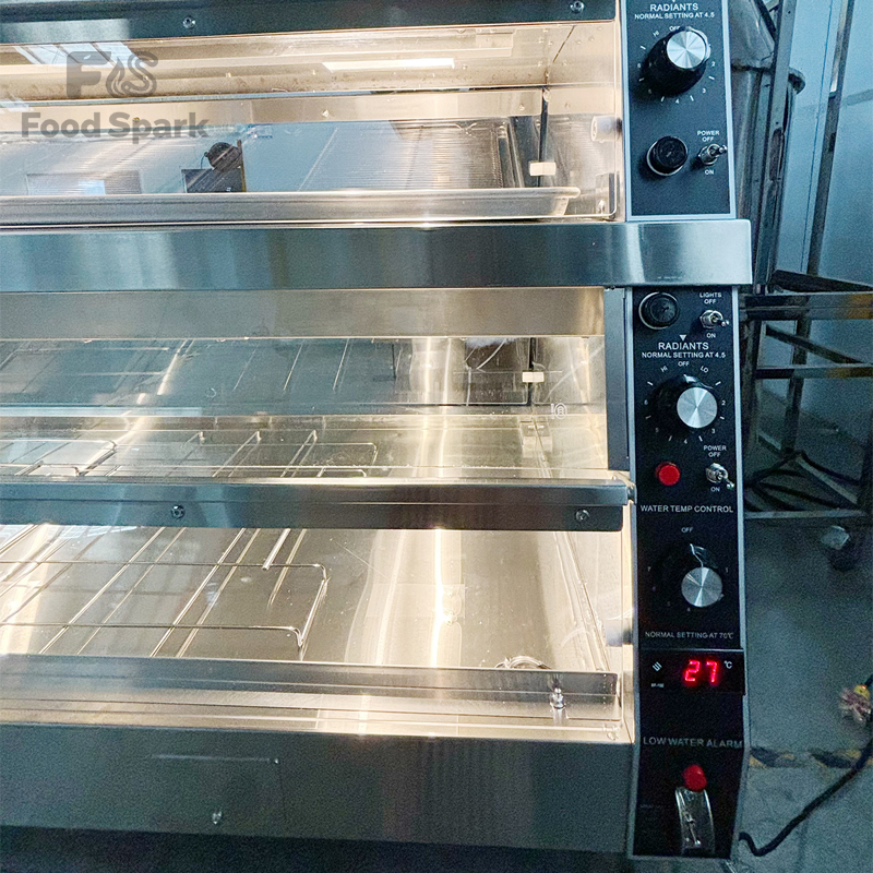 Electric Fried Chicken Display Cabinet KFC-Style Food Warmer for ...