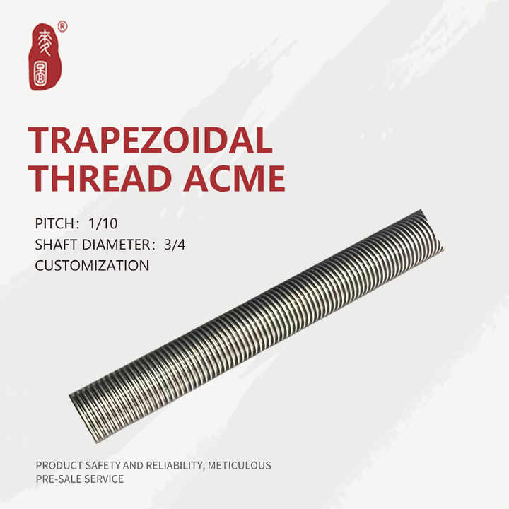 Imperial Trapezoidal Lead Screw | Inch Sizes | Precision High Torque ...