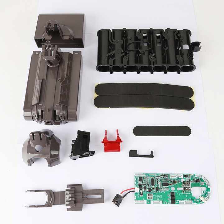 Popular 21700 Li-ion Battery Plastic Case with BMS Battery Housing Kit ...