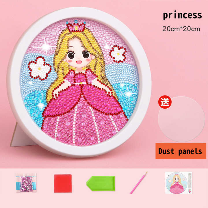 Educational 5D Diamond Painting Set for Kids - Creative Fun