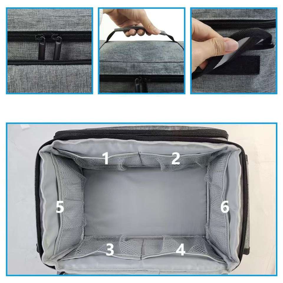 Portable First Aid Kit Bag Large Capacity Emergency Medical Storage ...