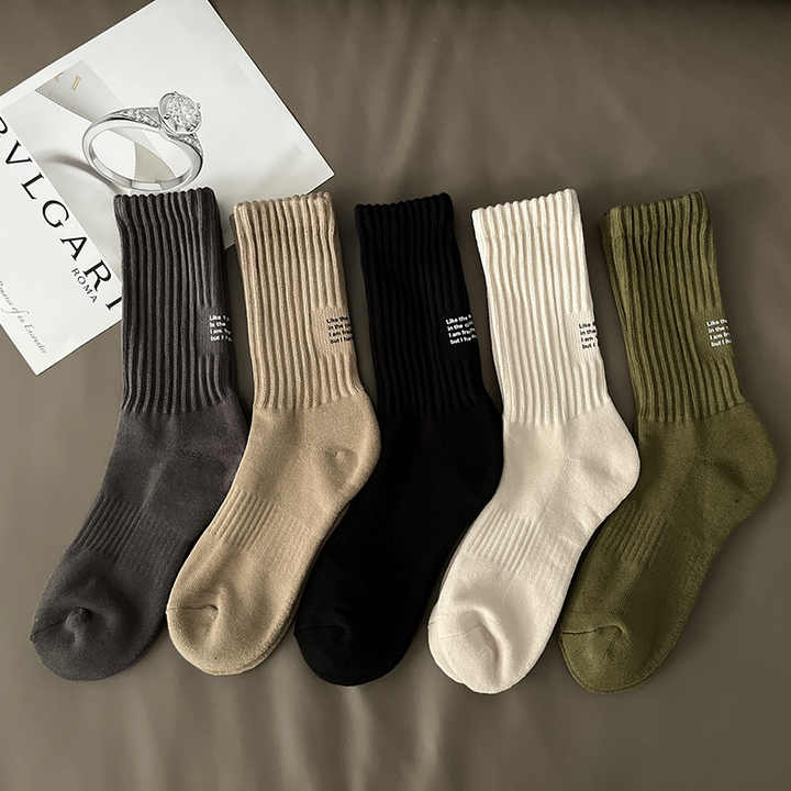 Terry Sport Socks by Kangyi - Custom Cotton Knitted Socks