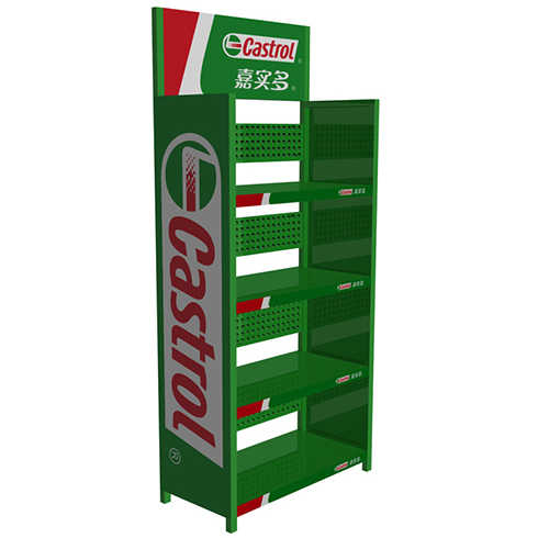 Castrol Eco-Friendly Metal Display Rack with Custom Color & Logo ...
