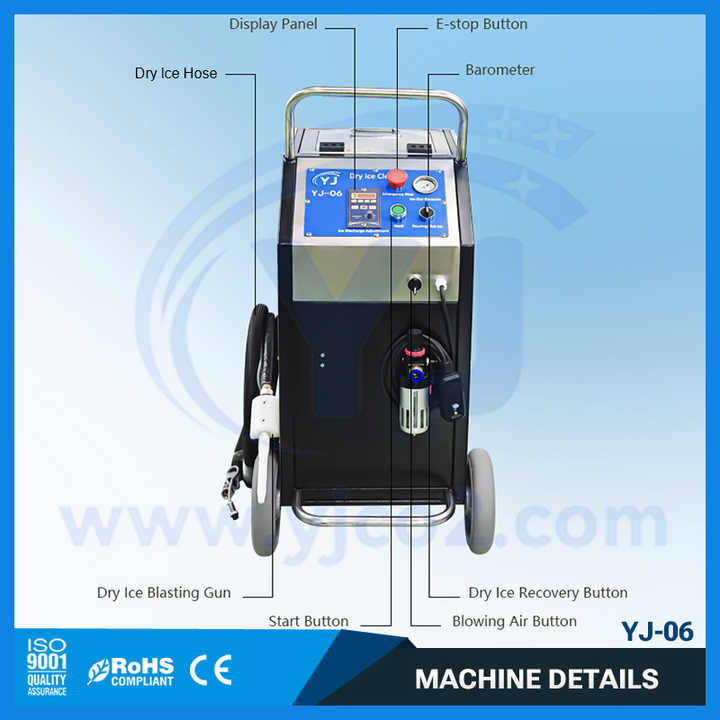 Dry Ice Cleaning Machine for UPS and Battery System Circuit Boards and ...