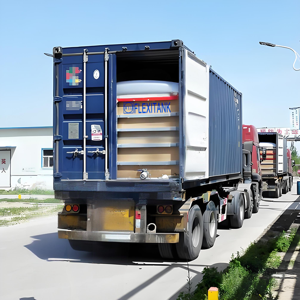 WYD Flexitank 20ft Container - 24000L PE Flexibags for Food Grade Transport