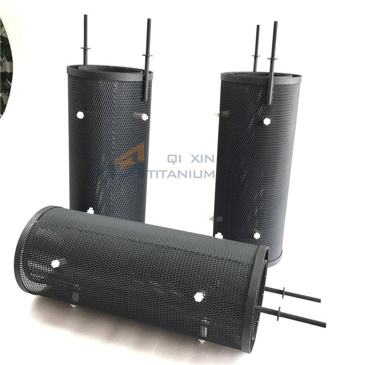 Titanium Expanded Metal Wire Mesh with Ruthenium Coating
