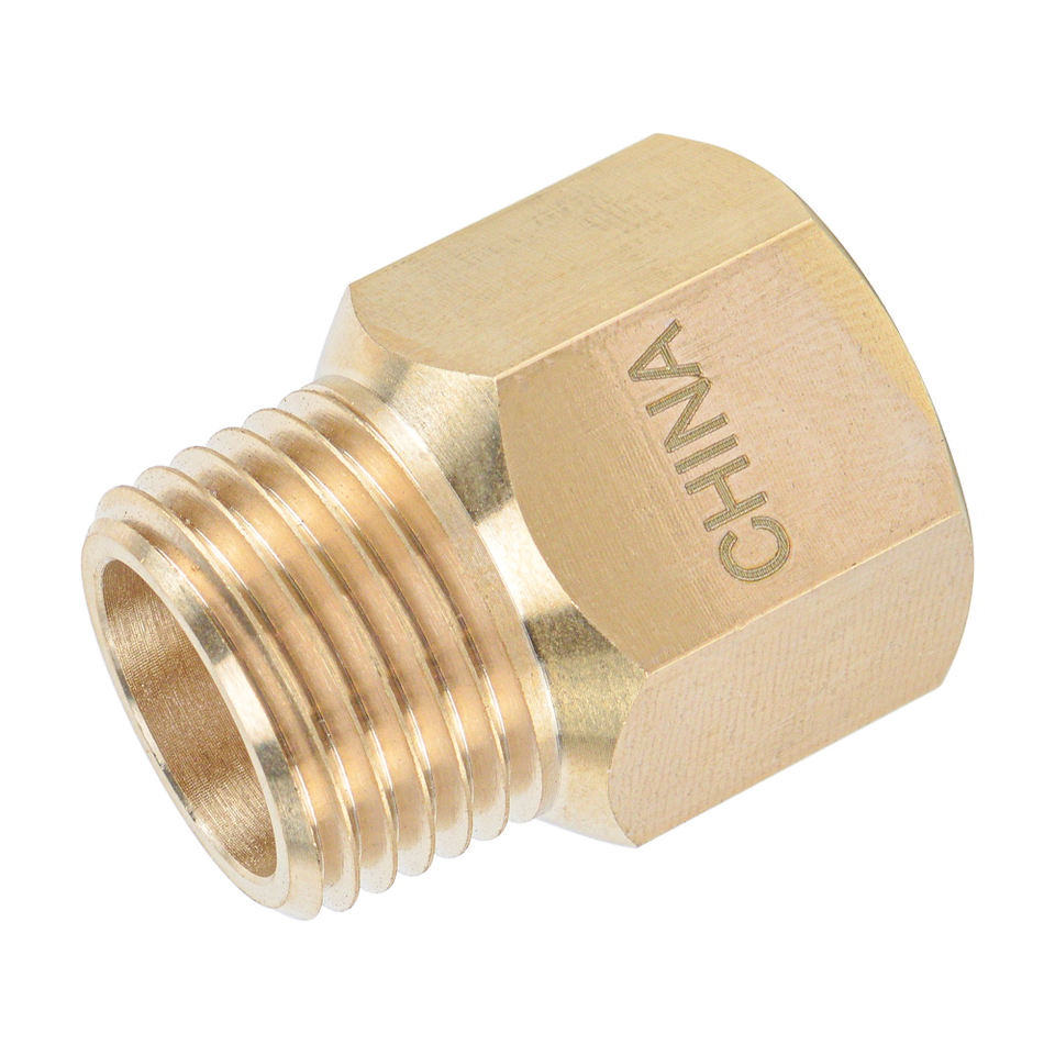 NPT Thread Long Type Forged Brass Connection Adapter Pipe Fittings ...
