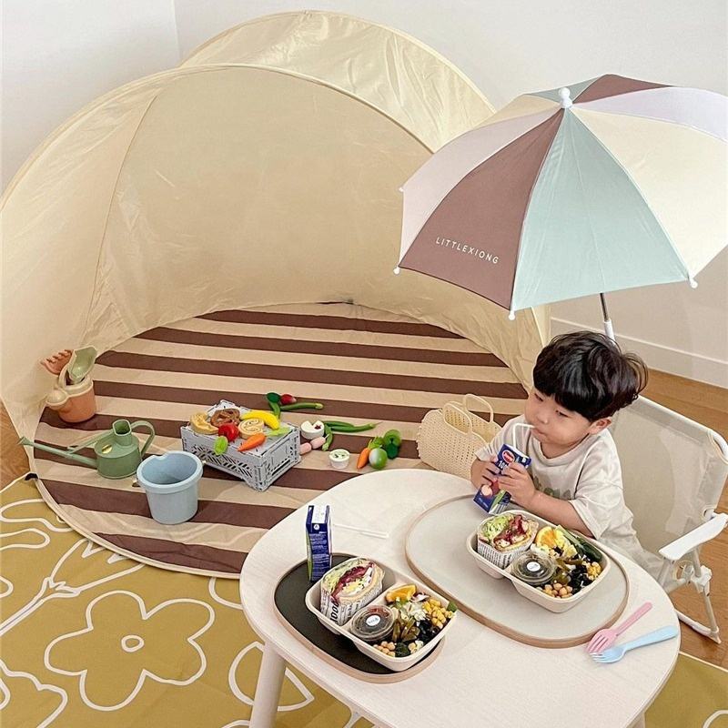 Kids and Adults Outdoor Furniture One Second Open Beach Tent Extra ...