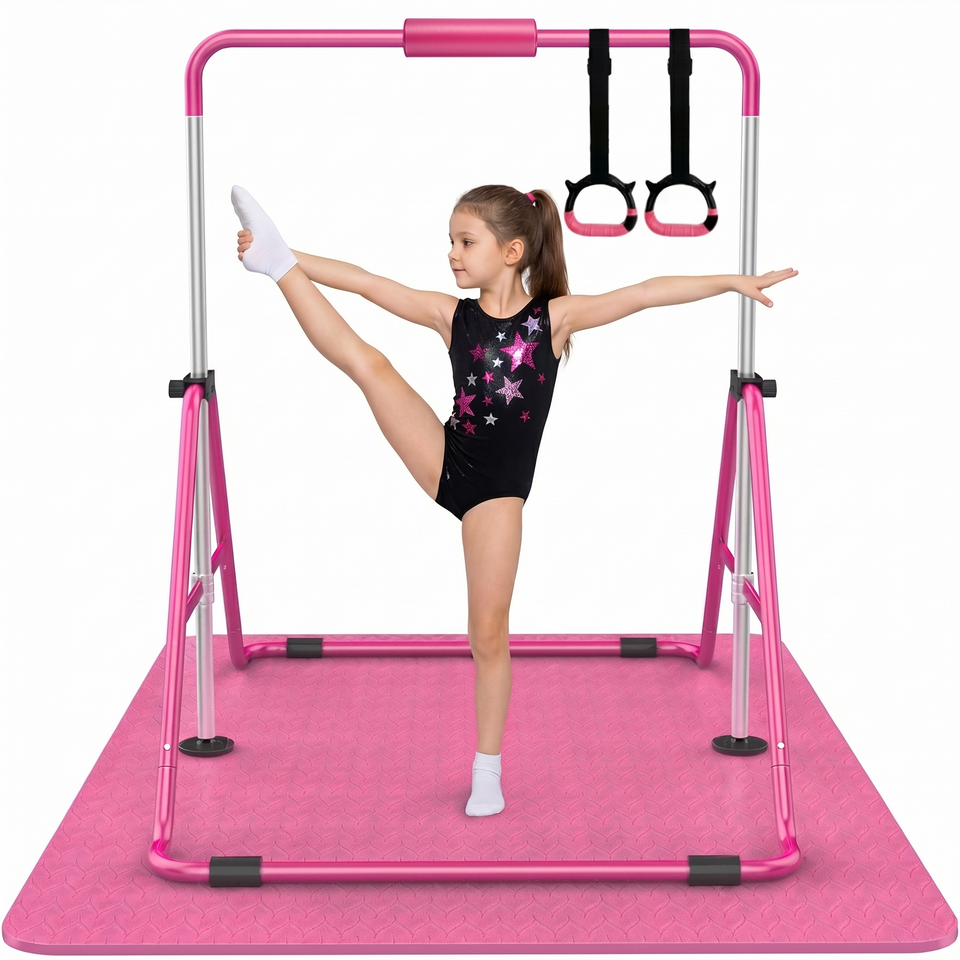 Expandable Junior Gymnastics Training Bar Stable High Quality Children ...
