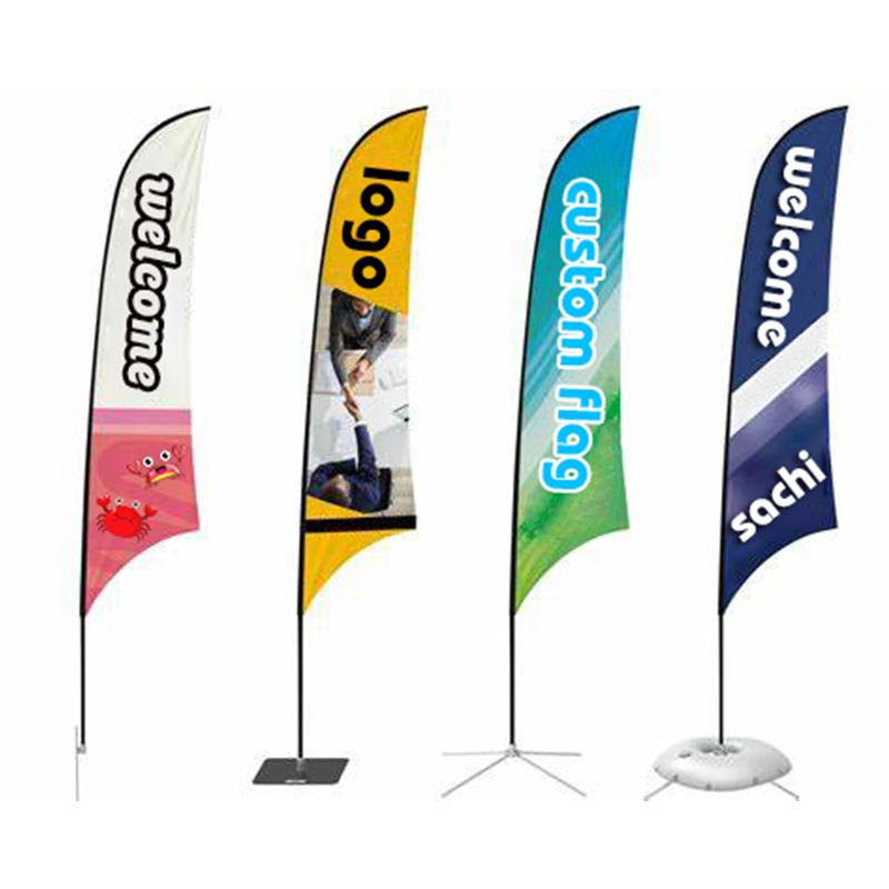 Custom Beach Flag Banners - Promote Your Brand Effectively