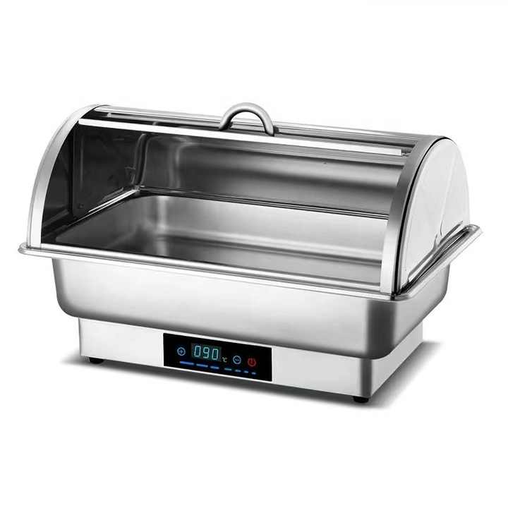 Commercial Stainless Steel Alcohol Luxury Hot Pot Buffet Food Warmer ...